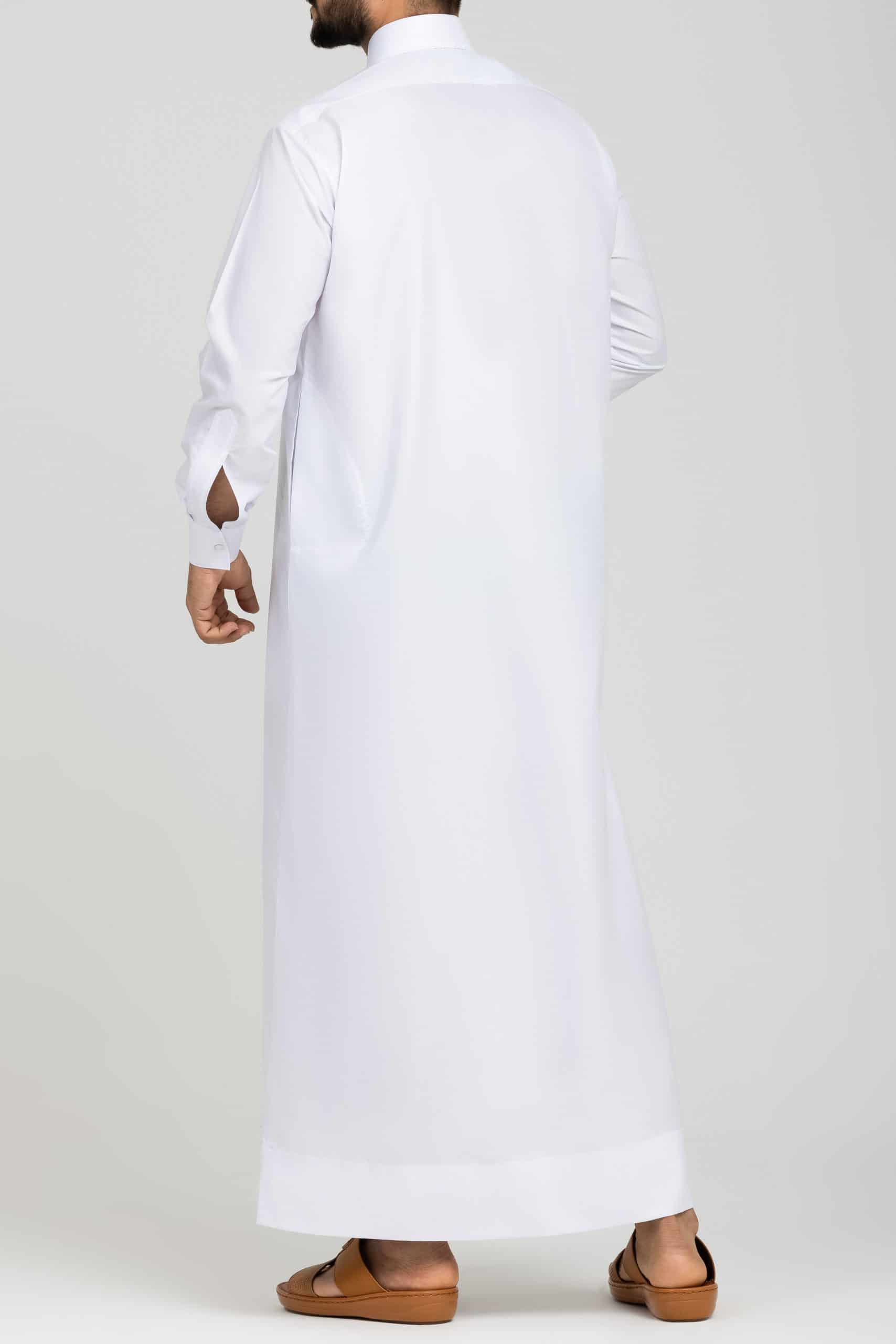 Qamis Qatari – Pure White – L'Atelier Qamis | www.qamis-homme.com