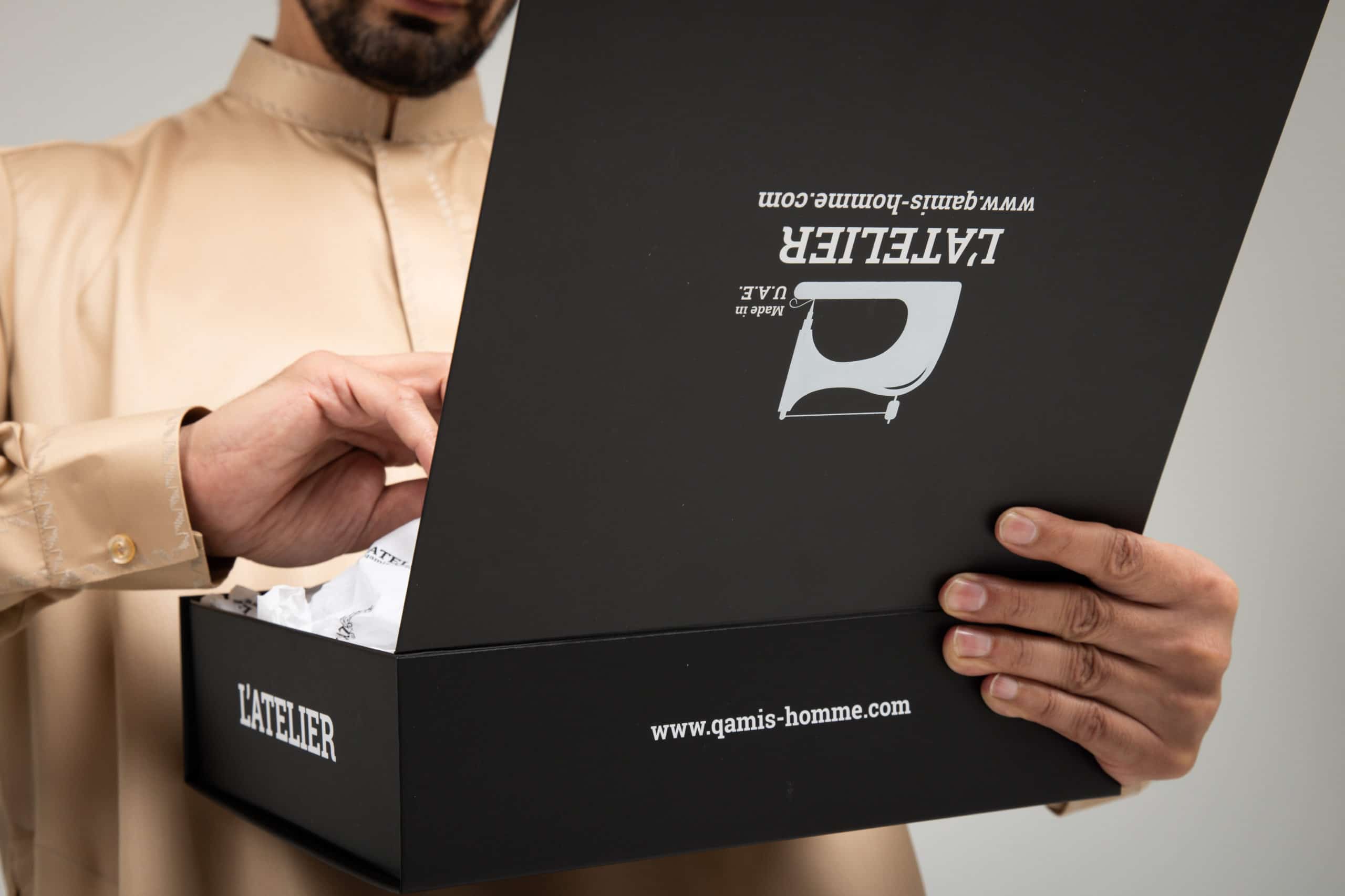 Qamis Qatari – Pure White – L'Atelier Qamis | www.qamis-homme.com