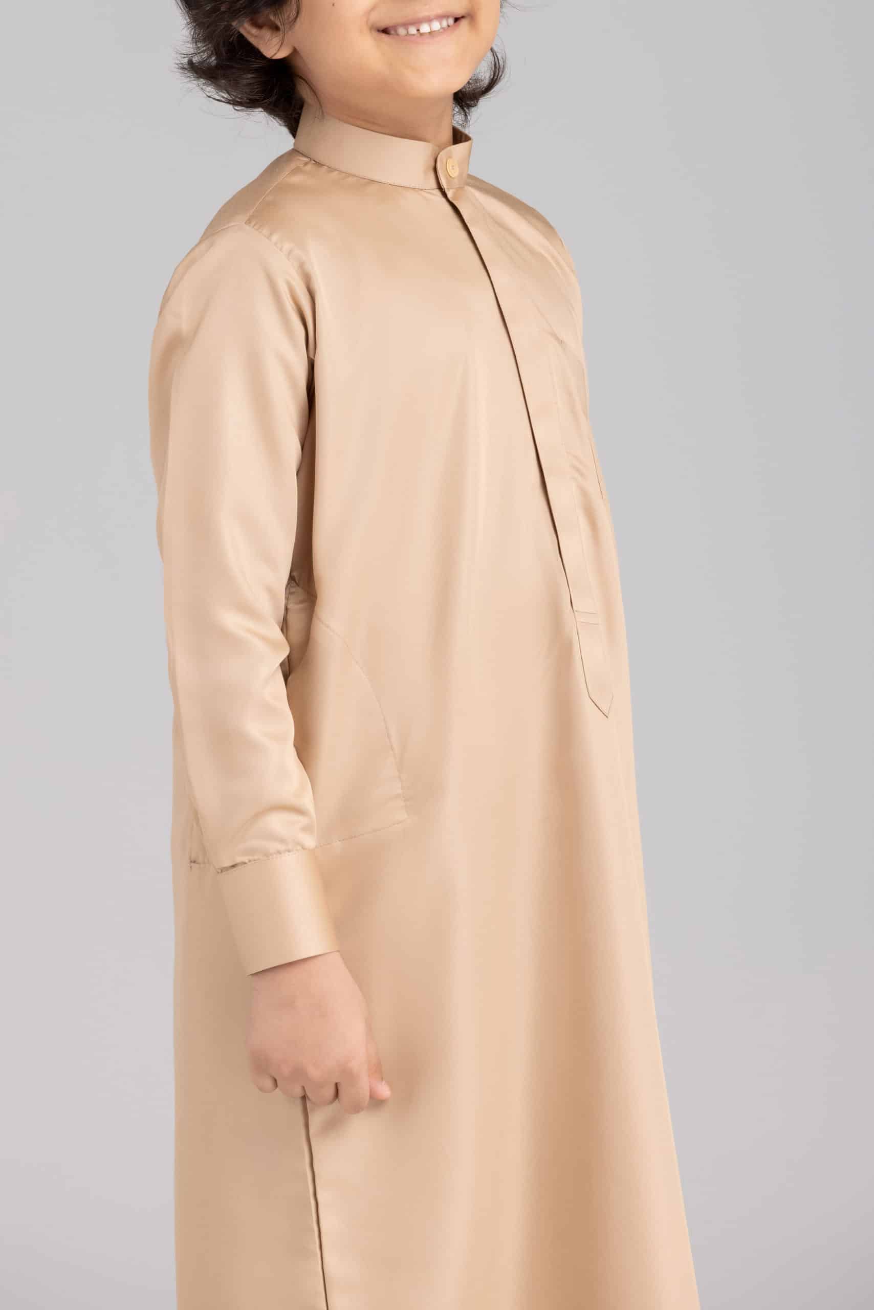 Kids Qatari – Blanc - L Atelier | www.qamis-homme.com